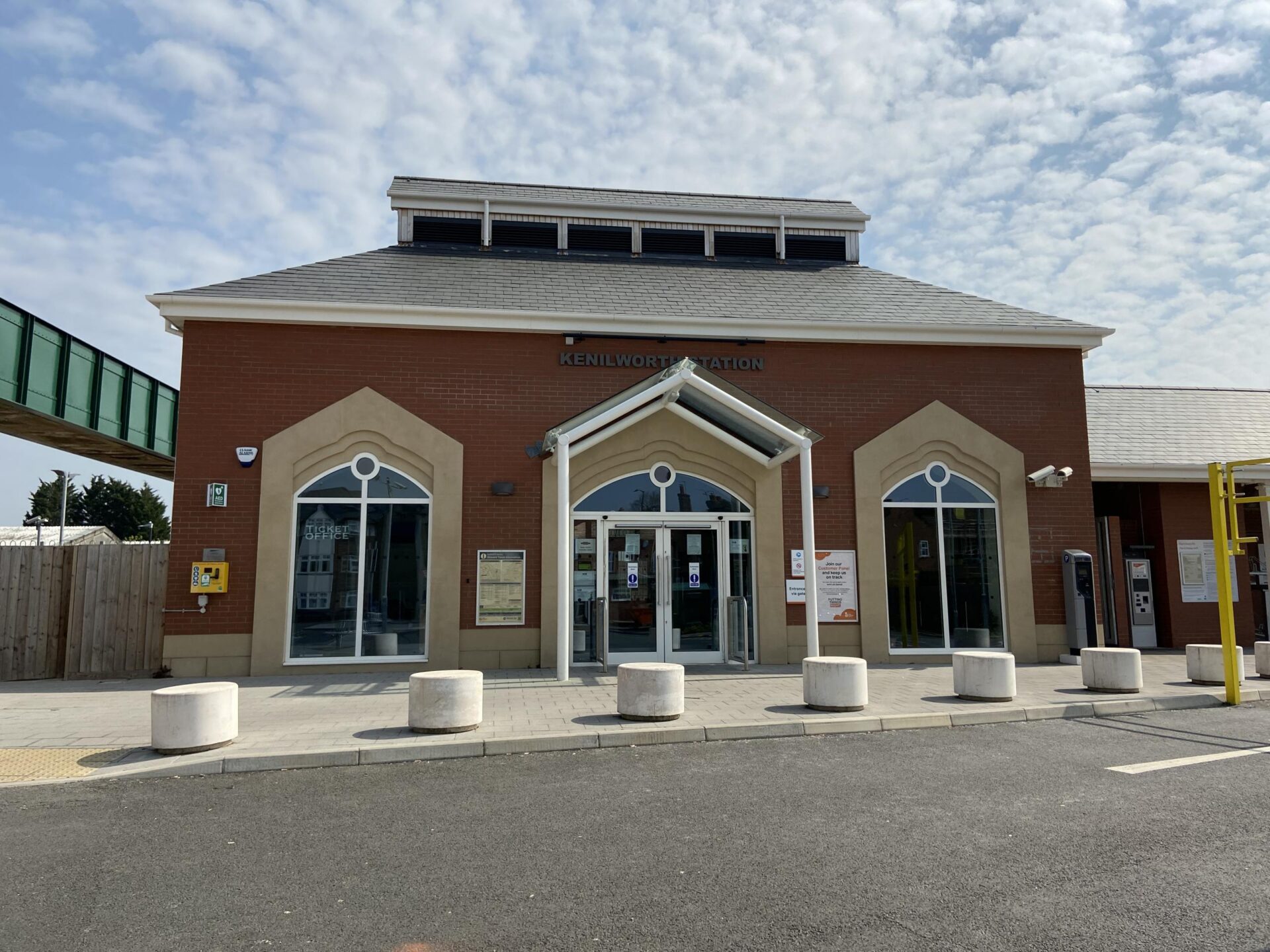 Kenilworth Station links to the mainline rail network - Julie Philpot